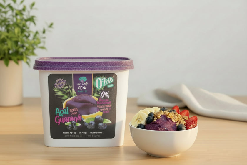 Frozen Acai With Guarana Zero Sugar 3.2kg - Mr. Craft – Nativo